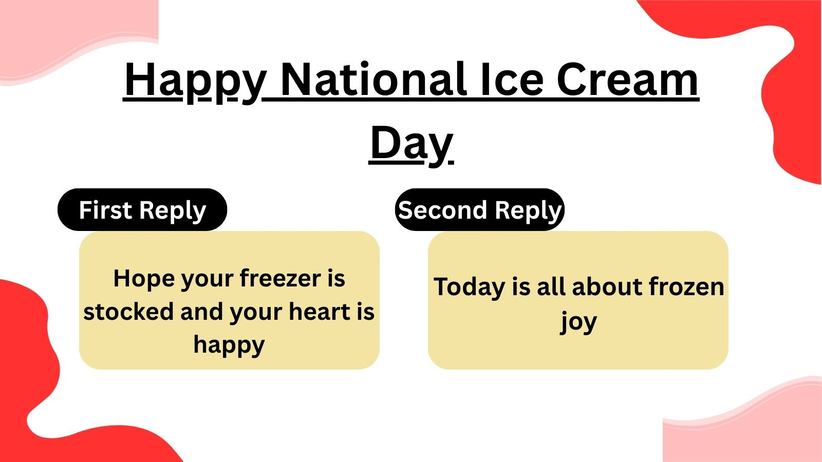 220 Different Other Ways to Say [Other Ways to Say Happy National Ice ...